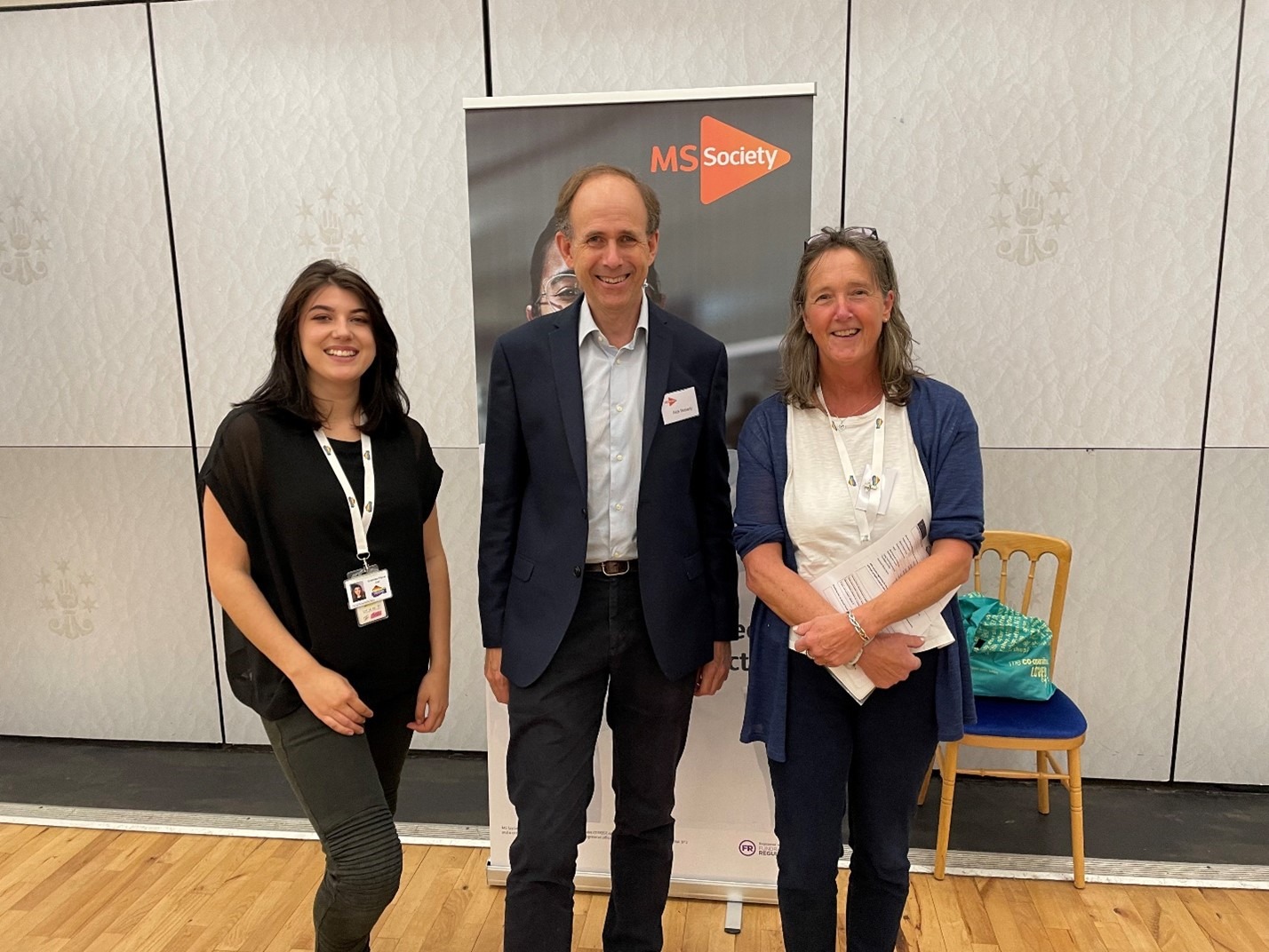 Charlotte, our Involvement Officer attends the Multiple Sclerosis (MS ...