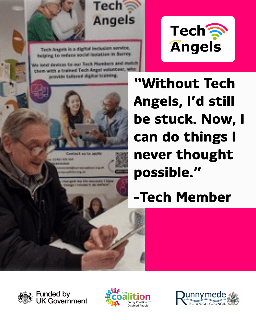 Runnymede Tech Angels - Final Report - Surrey Coalition of Disabled People